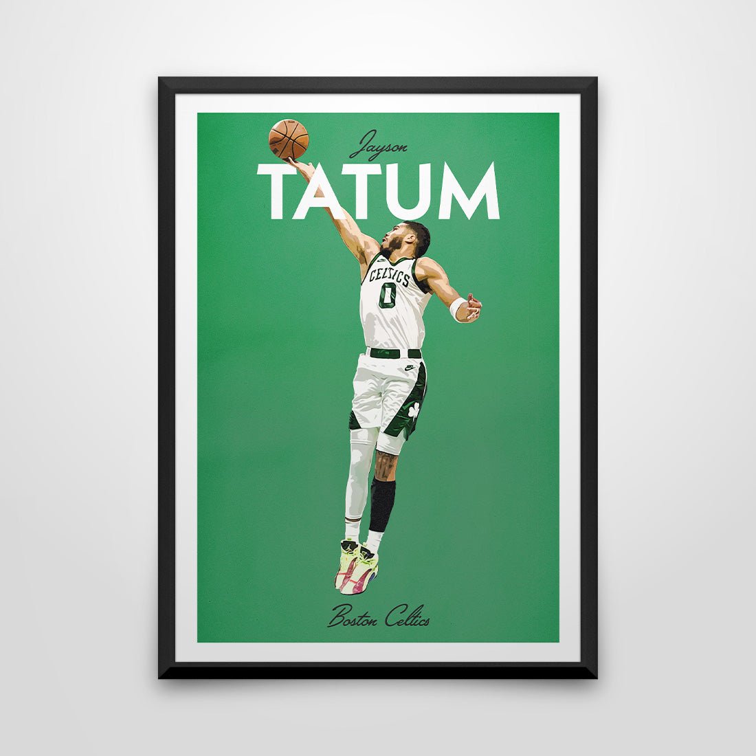 Jayson Tatum Icons Posters & Frames – JS Sports Prints & Frames