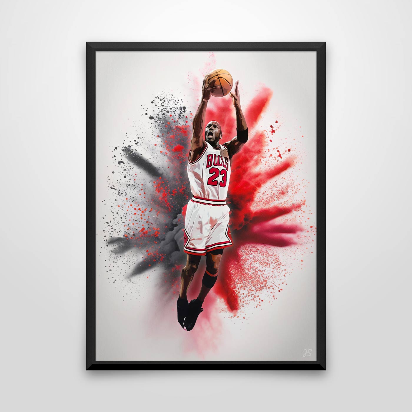 Michael Jordan High Flyers Posters & Frames – JS Sports Prints & Frames