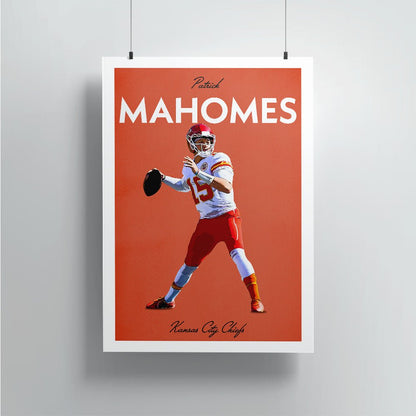 Patrick Mahomes Icons Posters & Frames – JS Sports Prints & Frames