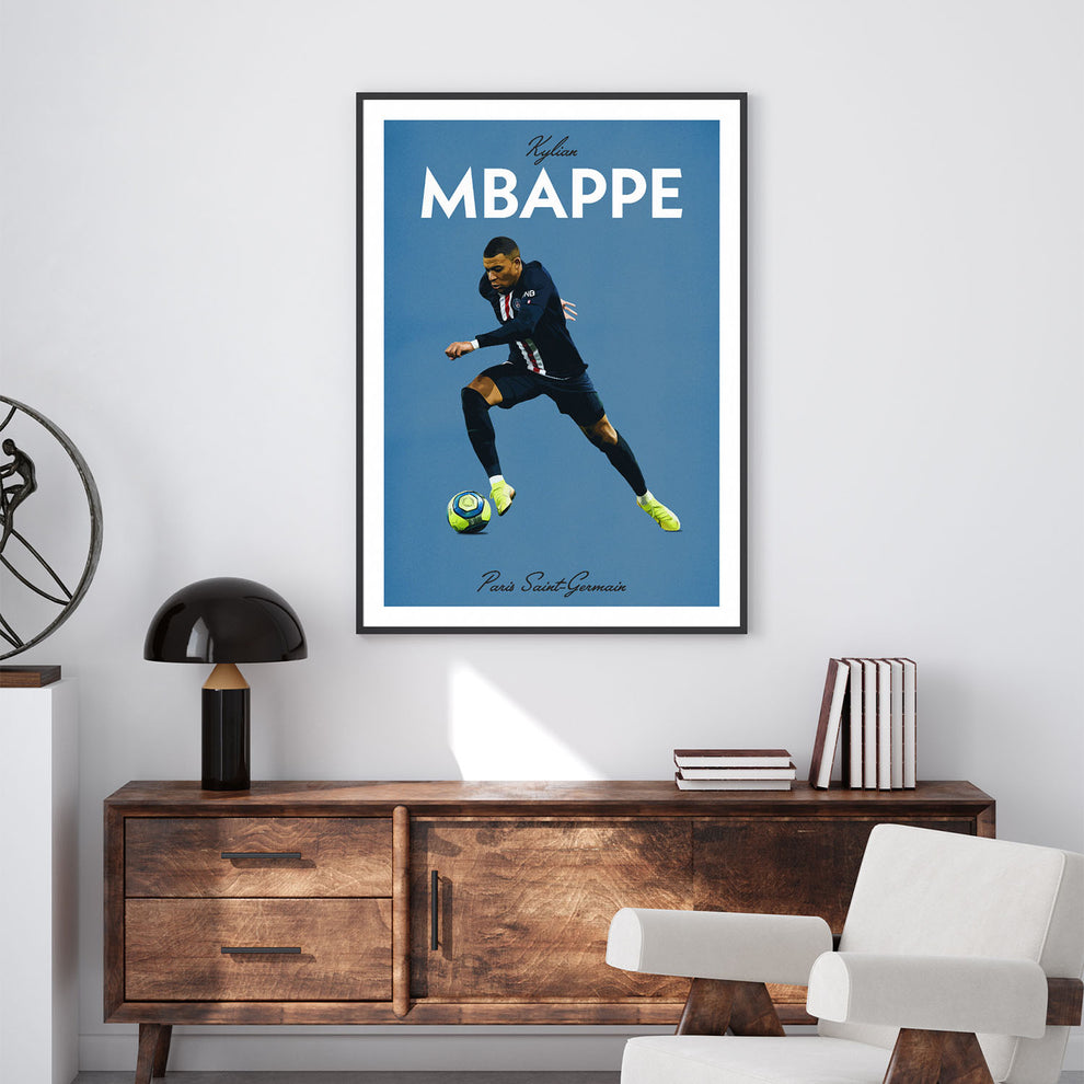 Kylian Mbappe Posters & Frames – JS Sports Prints & Frames