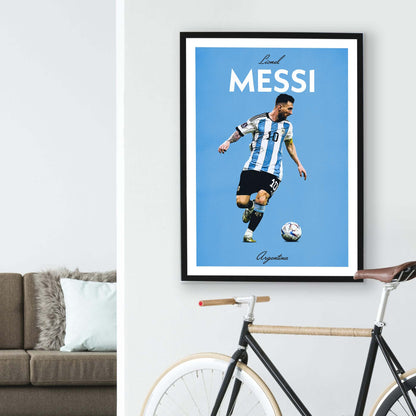 Lionel Messi Argentina Posters & Frames – JS Sports Prints & Frames
