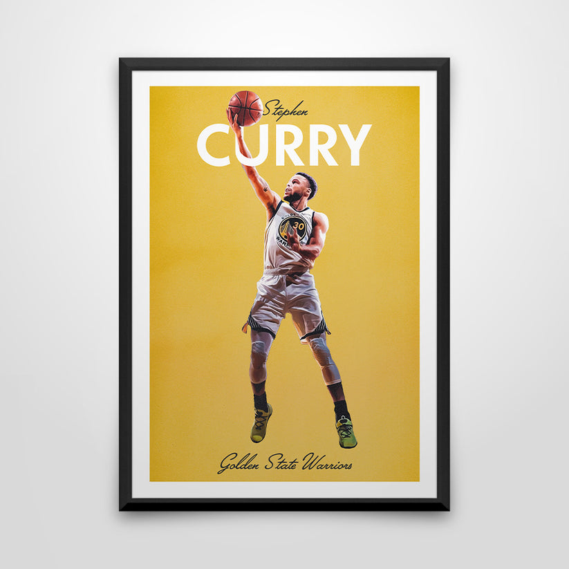 Stephen Curry Icons Posters & Frames – JS Sports Prints & Frames